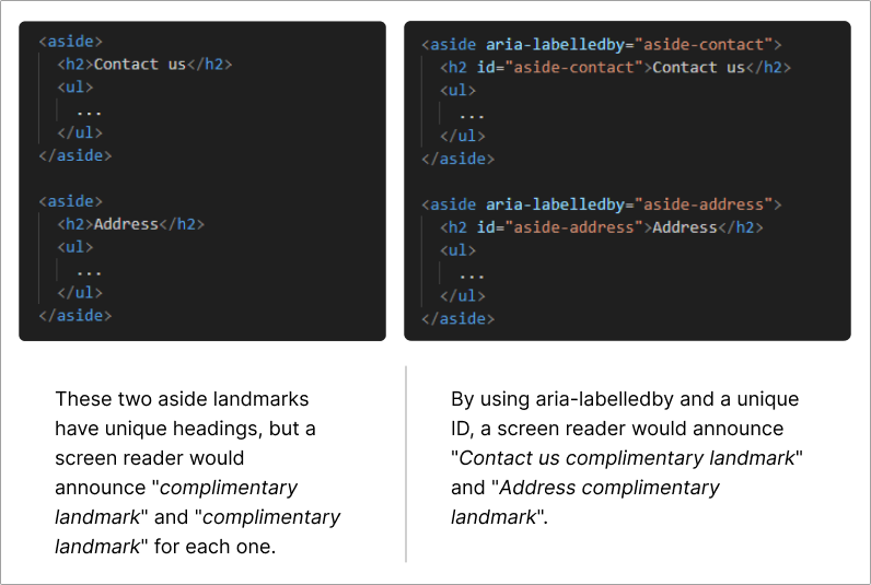 Developing for accessibility | Design System